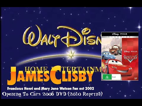 Opening To Cars 2006 DVD (2010 Reprint) - YouTube
