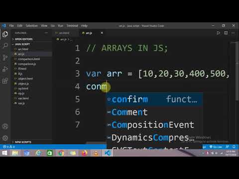 #11 Arrays in JavaScript | Java script tutorials in Hindi 2023 - YouTube