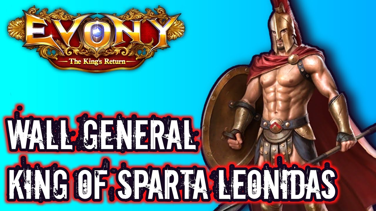 Evony | Wall General Leonidas | Jenderal Dinding Leonidas | Full ...