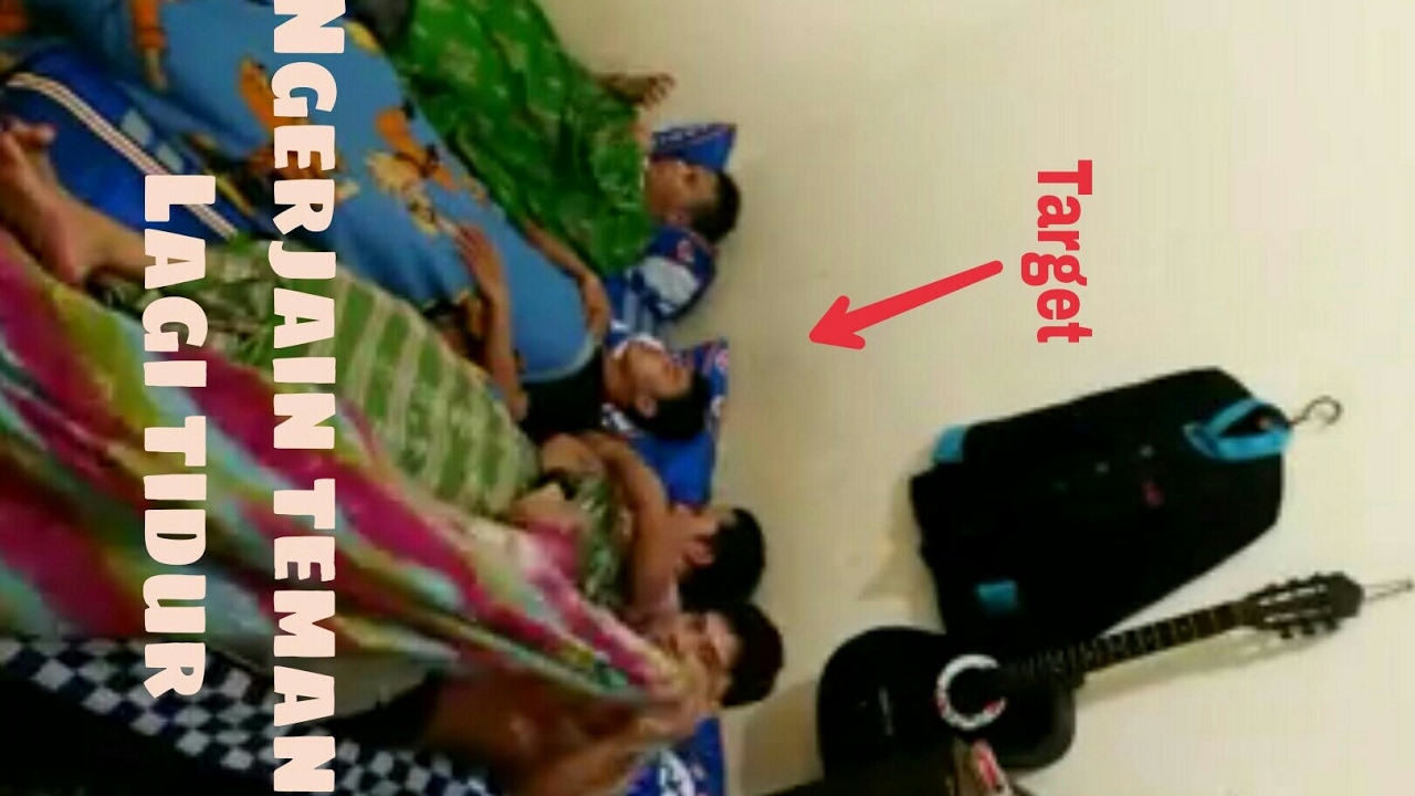 Ngerjain Temang Lagi Tidur Youtube