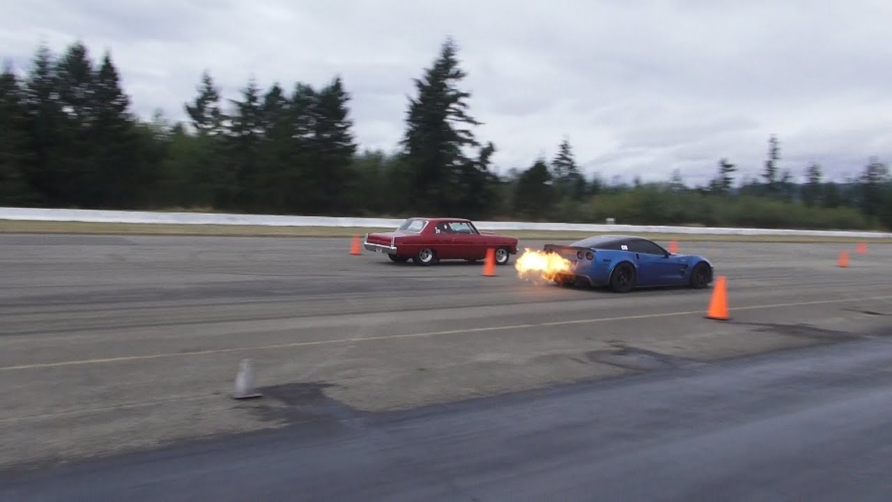 2014 NW street car challenge part 1 Fast cars drag racing / hooning ...