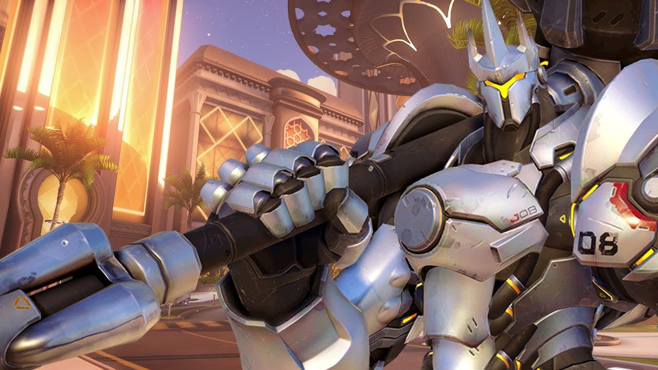 Overwatch - Reinhardt Rampage & Mercy Madness - YouTube