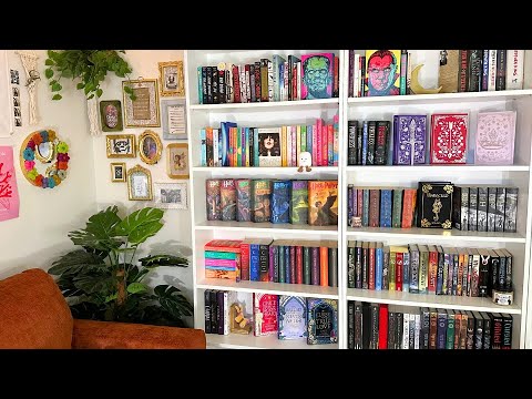 Creating My Dream Pinterest Home Library - YouTube