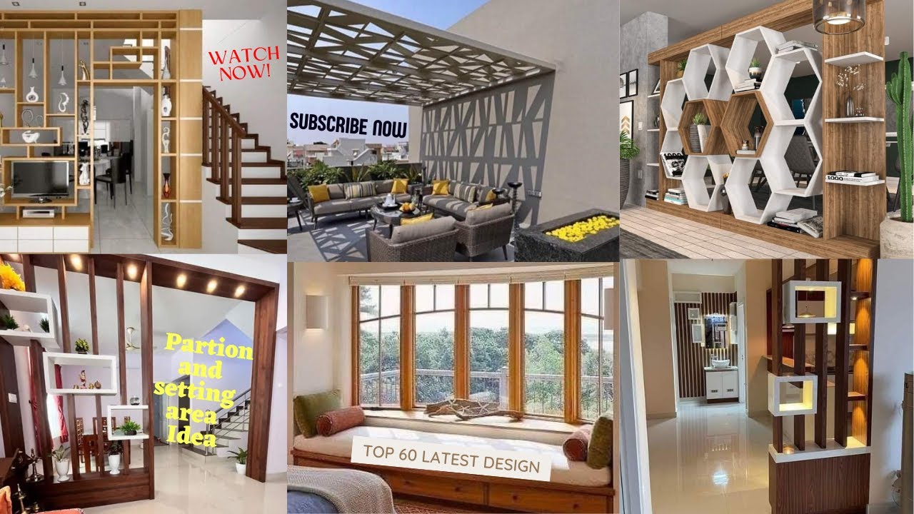 House partition design! wooden partition ideas! House interior ...