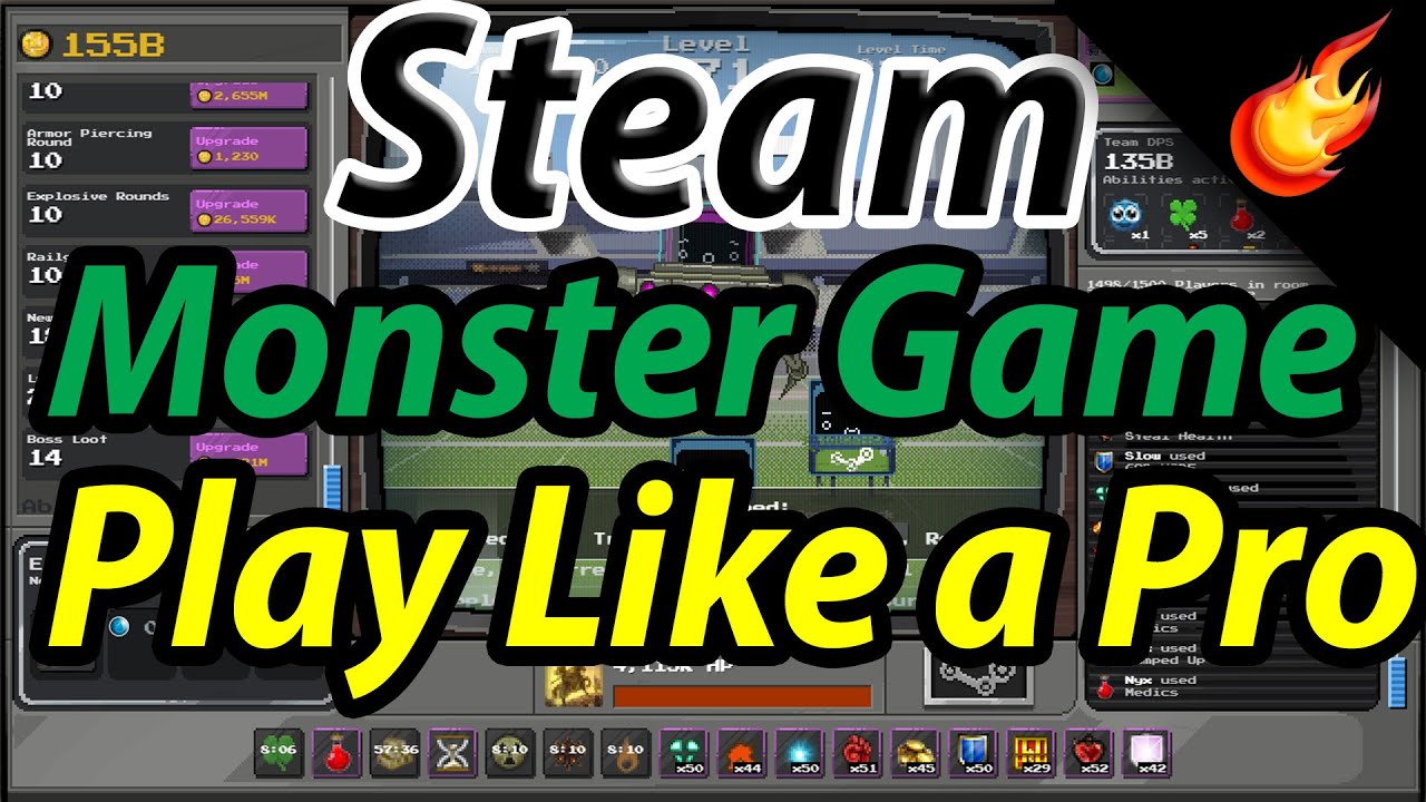 Steam Monster Game - Bot Like a Pro - YouTube