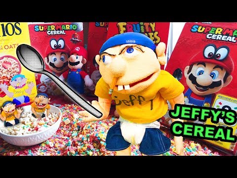 JEFFY'S SUPER MARIO ODYSSEY CEREAL COMMERCIAL SML Parody