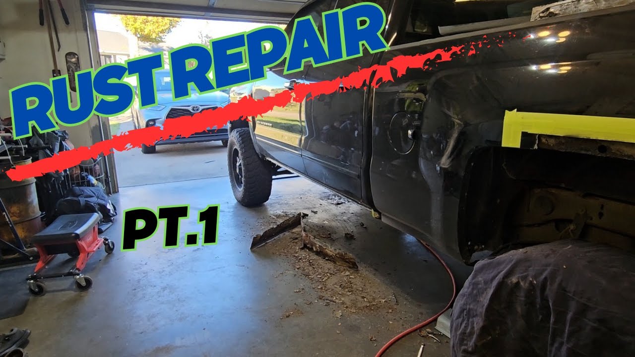 Chevy Silverado Rust Repairs Part 1: Rocker & Bed Restoration! - YouTube