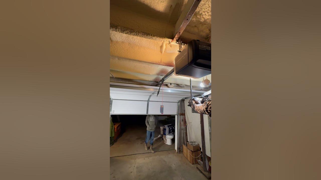 Chamberlain C2202 on Clopay T52S - YouTube