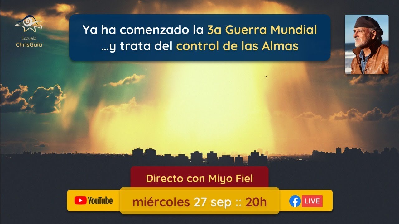 Ya ha comenzado la 3a Guerra Mundial …y trata del control de las Almas ...