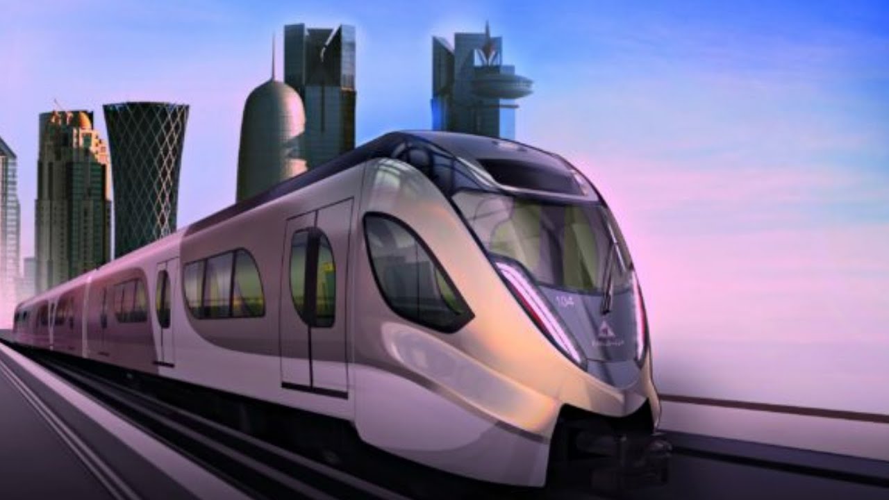 Qatar Rail Construction Progress - YouTube