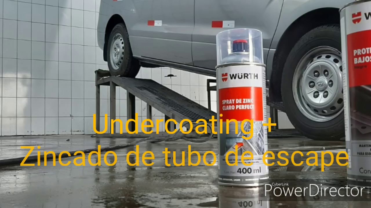 Autolimpiosac UNDERCOATING + ZINCADO WURTH - YouTube