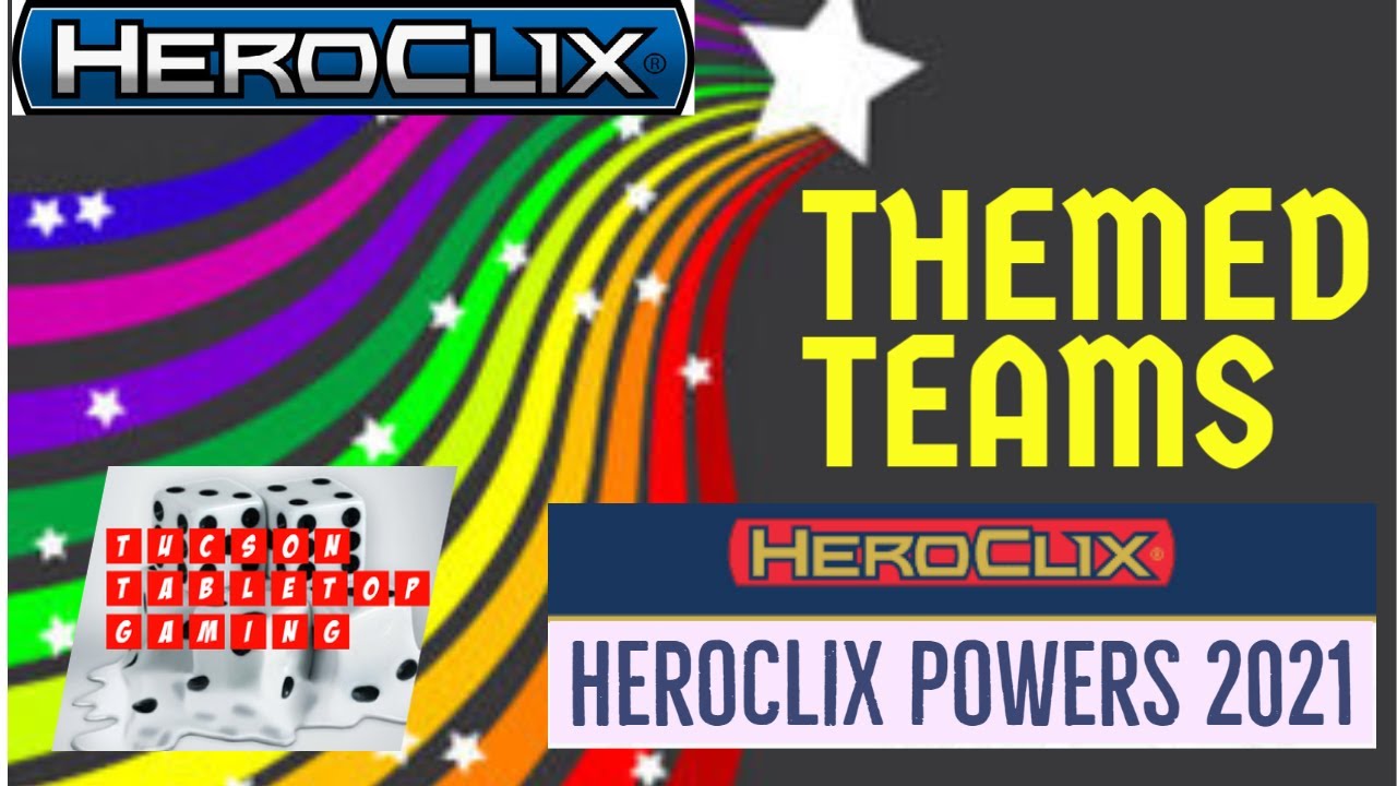 2021 Heroclix Rules - Themed Teams - YouTube