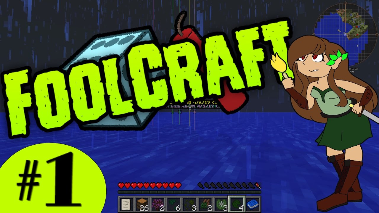 FoolCraft #1: I'm a Complete Fool!! [Modded Minecraft Let's Play] - YouTube
