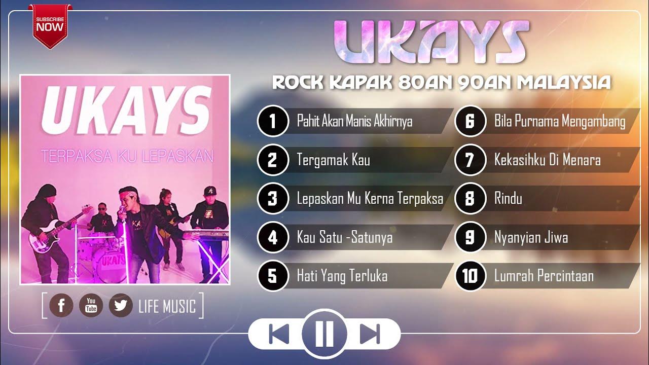 Lagu Ukays Terbaik - Lagu Slow Rock Malaysia 90an Terbaik - Rock Kapak Lama - YouTube