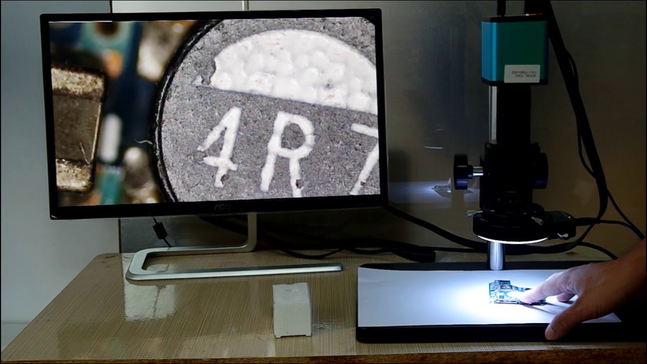LAPSUN COM NEW Auto Focus HDMI Microscope Camera 1080P 60FPS - YouTube