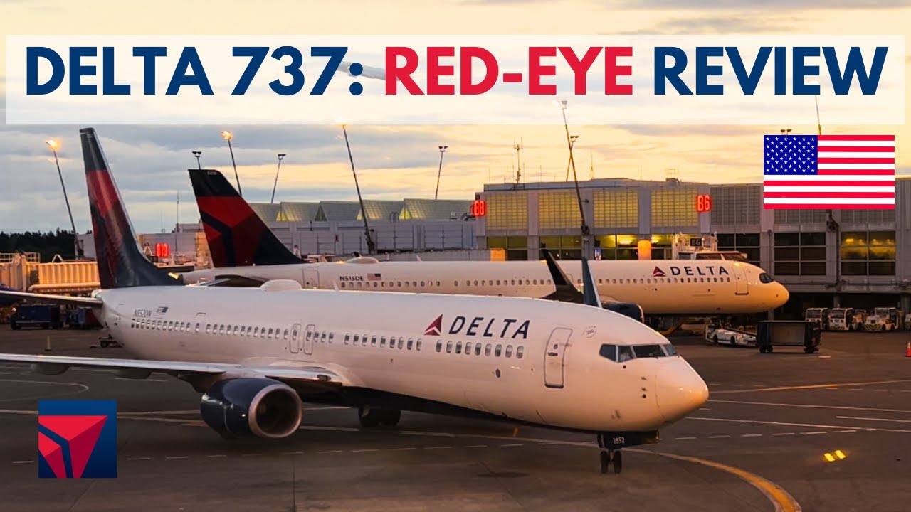 Delta Air Lines 737-900ER: Seattle to Atlanta | Overnight Flight ...