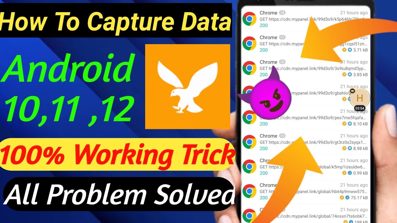 🤑😈😱How To Capture Data In Android 11 Httpcanary | How To Install CA Certificate In Android 11,12 ...