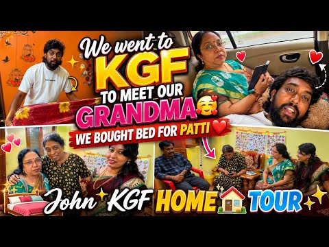 We went to kGF to Meet johns grandma😍 / johns KGF home tour 🏠 #agvlogs #love #funny#comedy#hometour