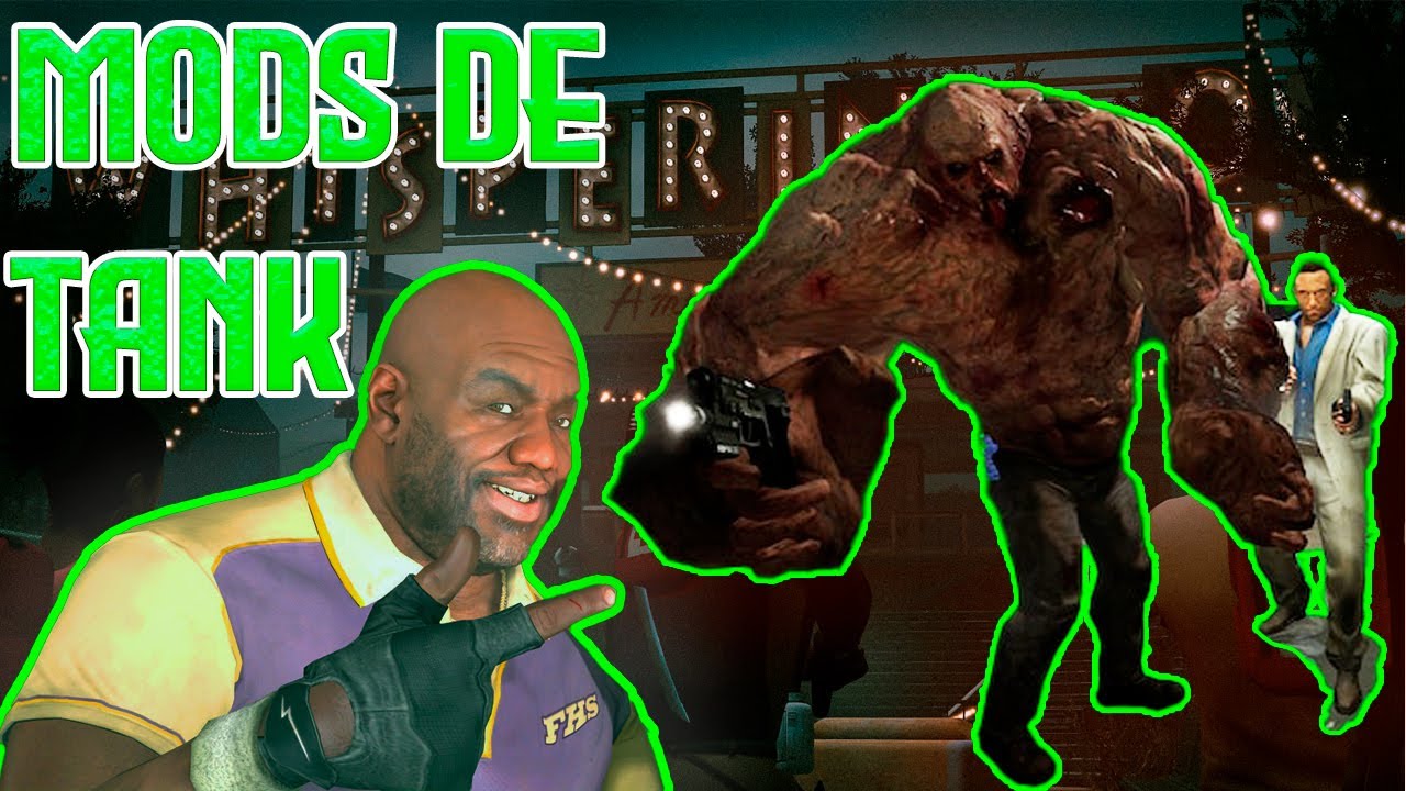 Mods de left 4 dead 2-(Coach como tank) - YouTube