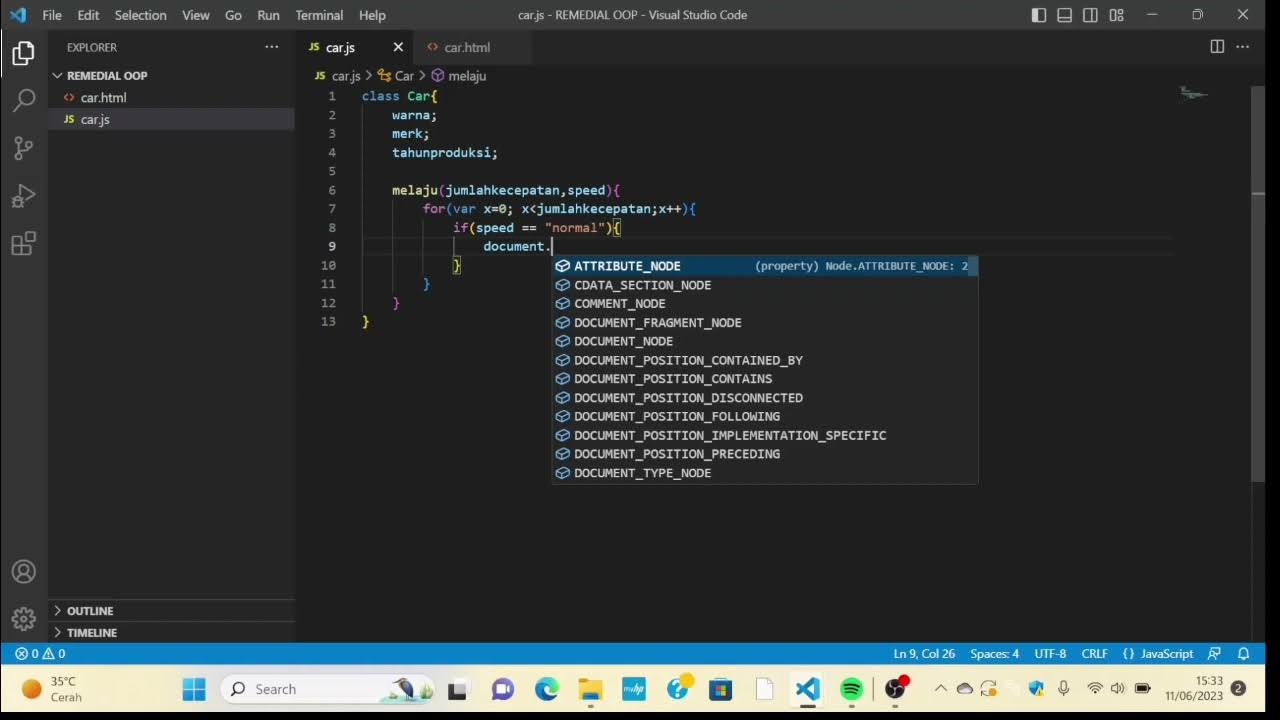 Tutorial Membuat Class Property Dan Method 1 Youtube