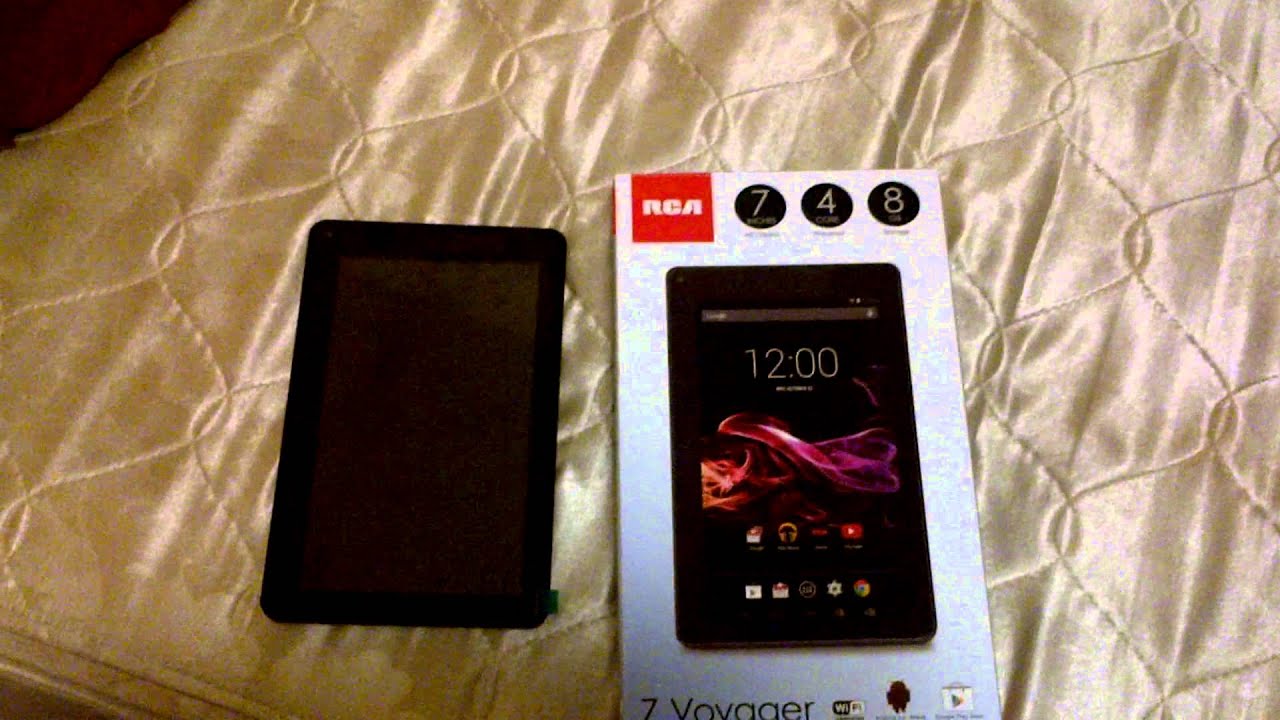 RCA 7 Voyager HD Android Tablet 1mp4 - YouTube