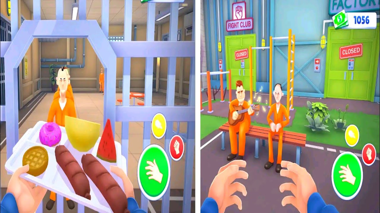 Prison guard simulator android gameplay - YouTube
