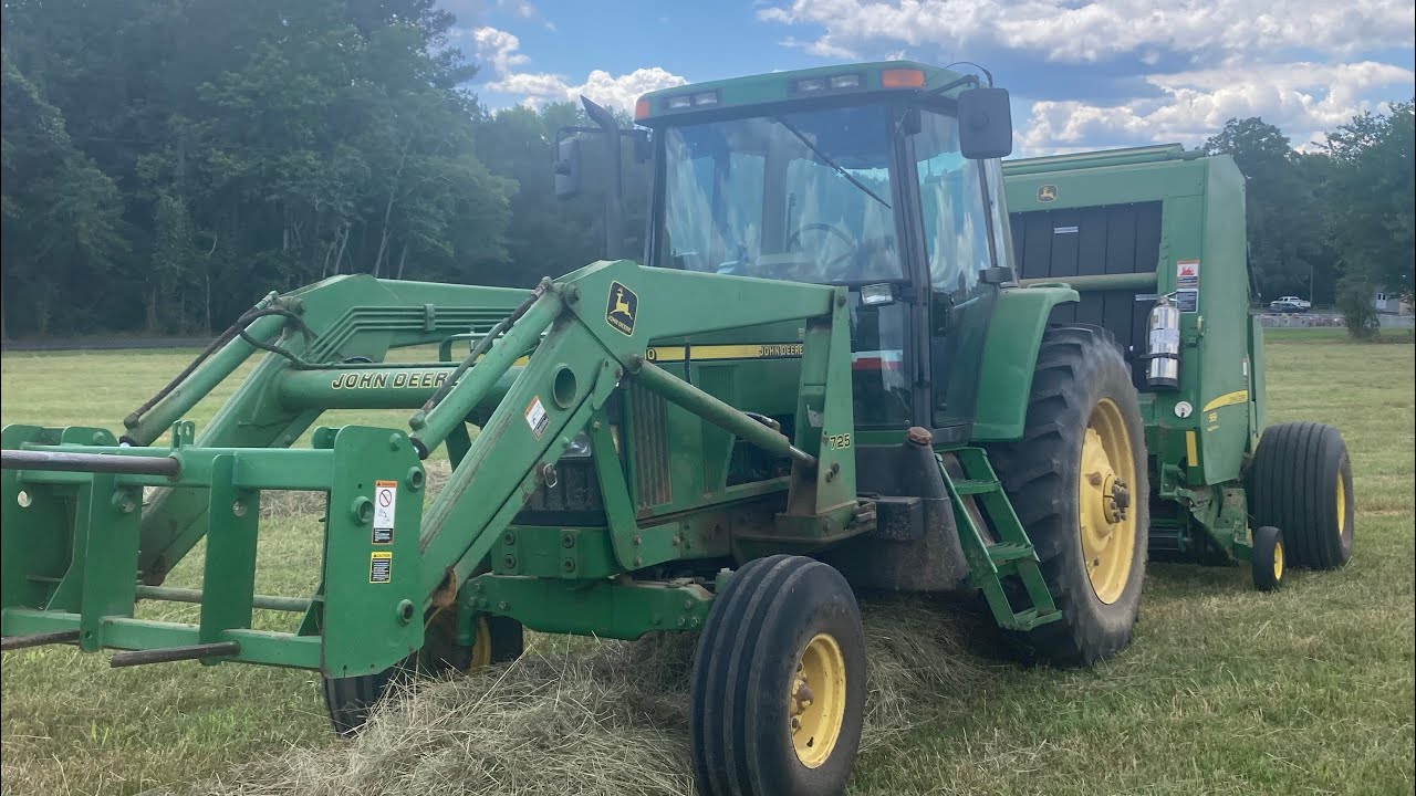 Hay and hay and more hay - YouTube