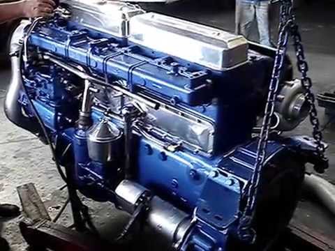Motor Scania 113 MZ - YouTube