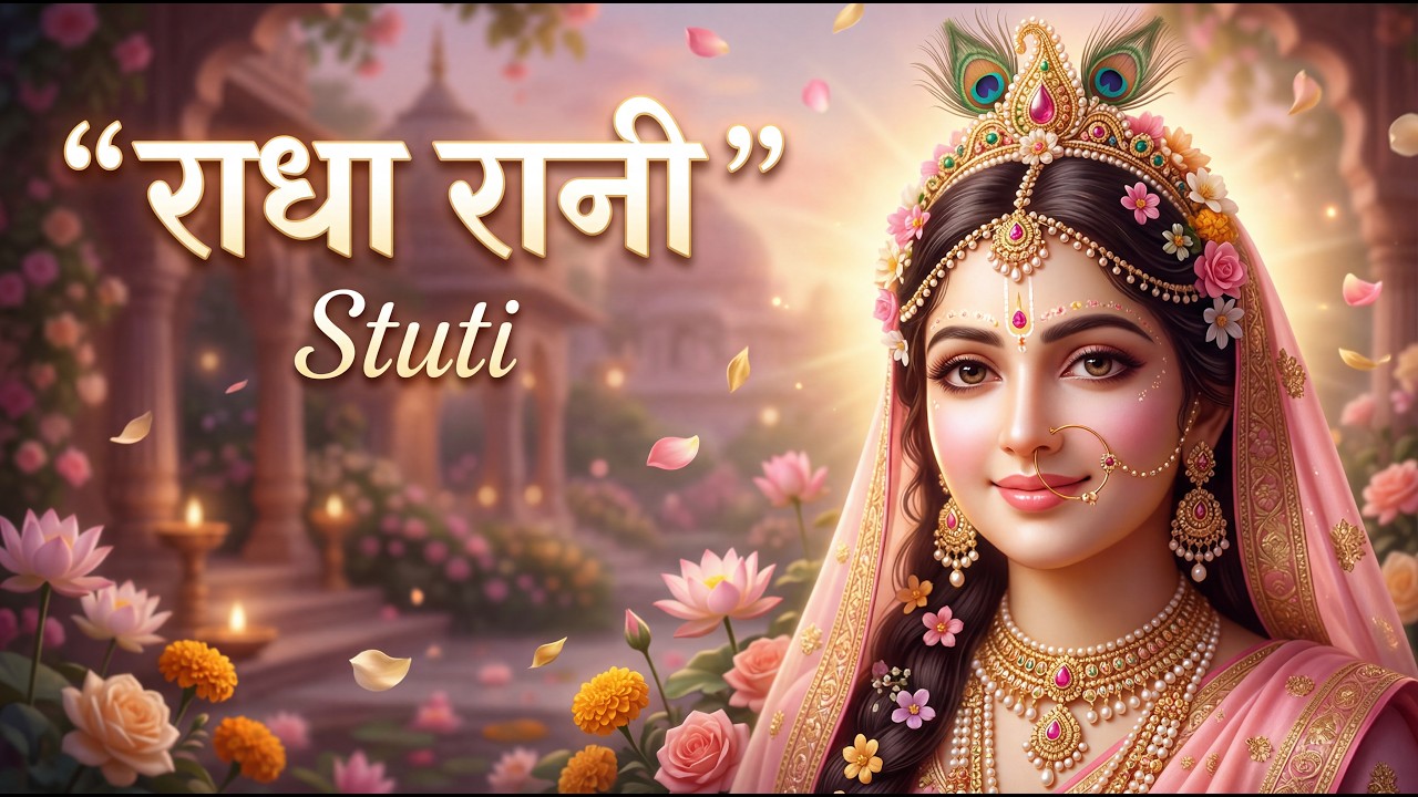 Radha Stuti (30 Min Loop) | Jai Jai Shri Radhe | Peaceful Radha Krishna ...
