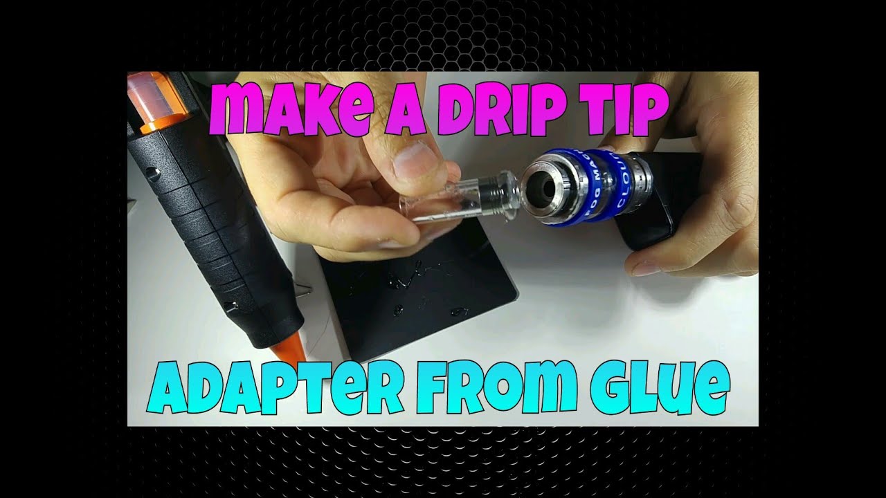 LifeHack - How to make a FREE replacement drip tip adapter - YouTube