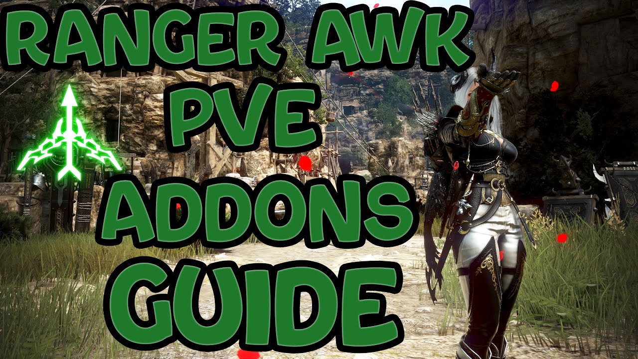 BDO - Ranger Awk PvE Addons - YouTube