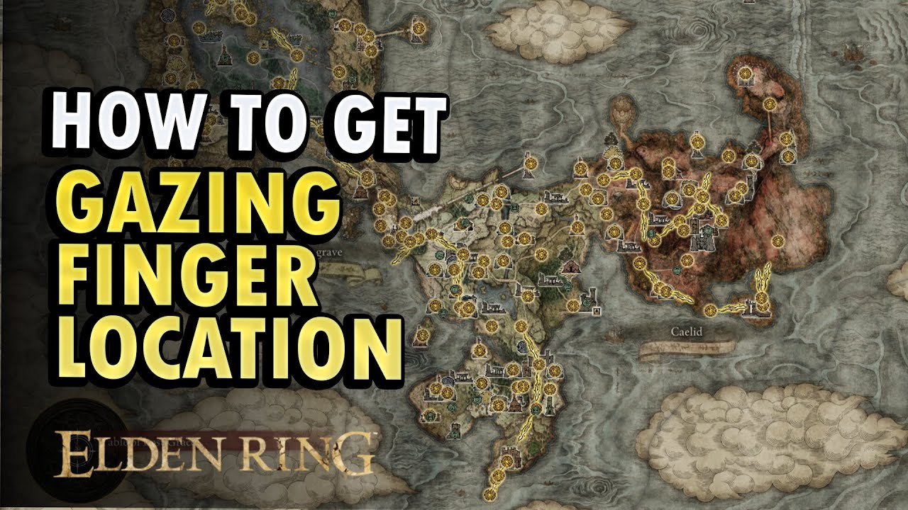 How to get Gazing Finger Location Elden Ring DLC - YouTube