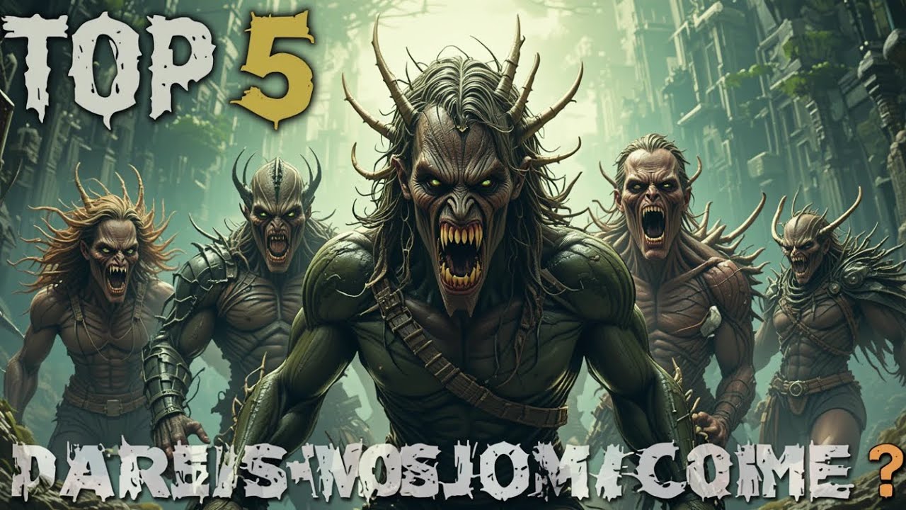 Top 5 Most TERRIFYING Mythical Creatures of All Time! (Ranked by ...