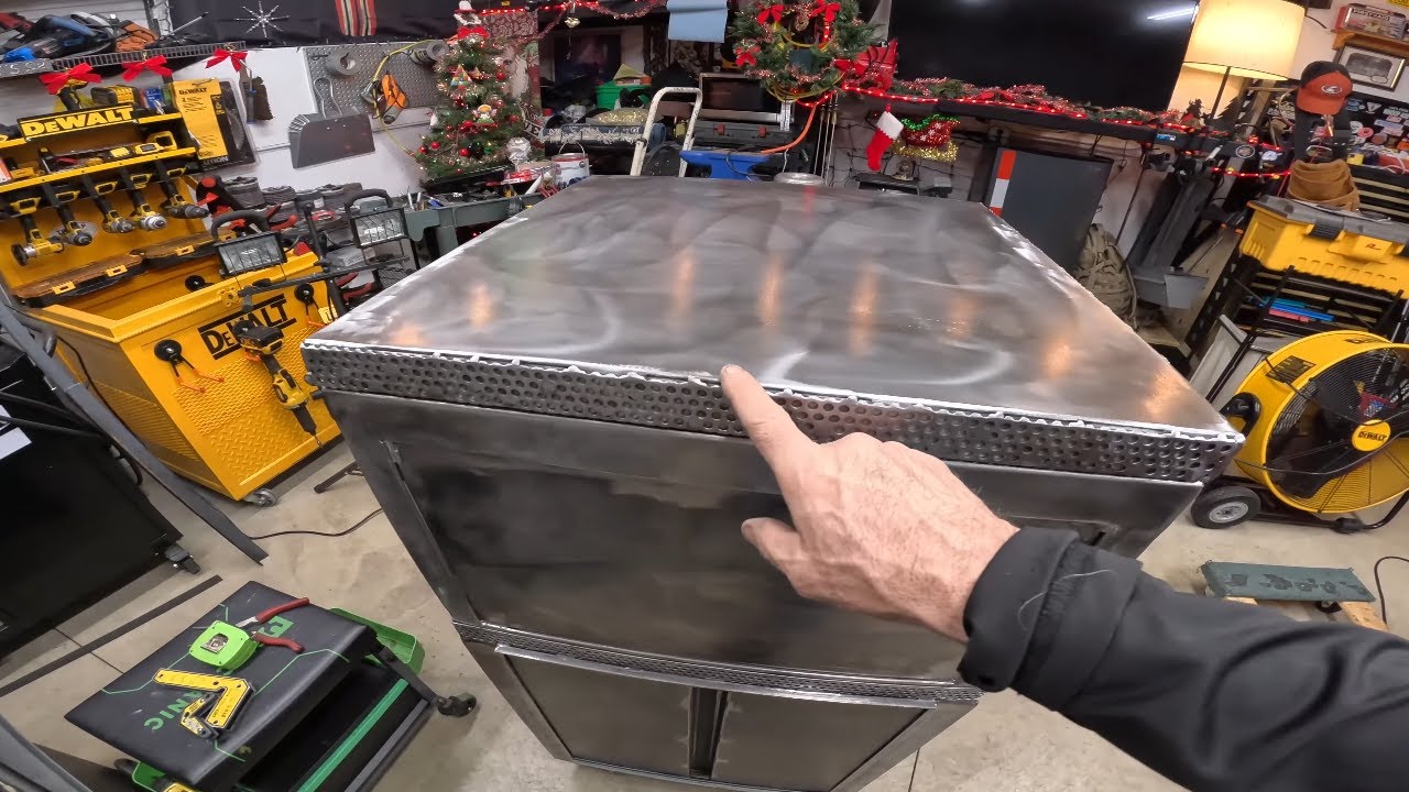BOX CABINET BUILD UPDATE ~ Small Welding Projects - YouTube