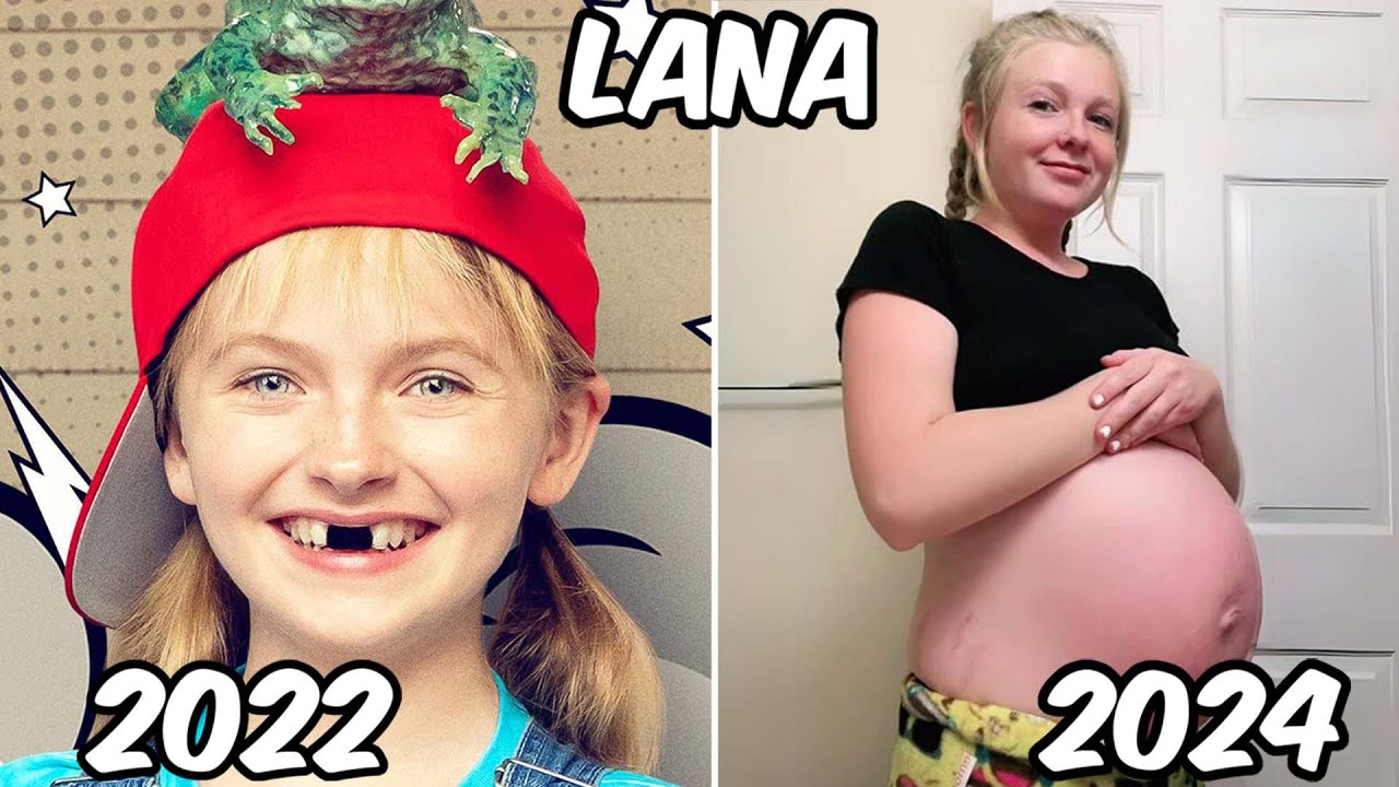 The Loud House: Una verdadera familia ruidosa Antes y Después 2024 ...