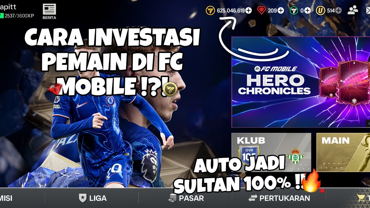 CARA INVESTASI PEMAIN DI FC MOBILE UNTUK PEMULA !?! #fcmobile #fc24 ...