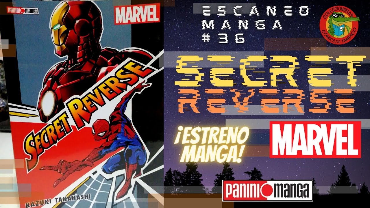SECRET REVERSE MARVEL de PANINI MANGA Escaneo manga #36 - YouTube