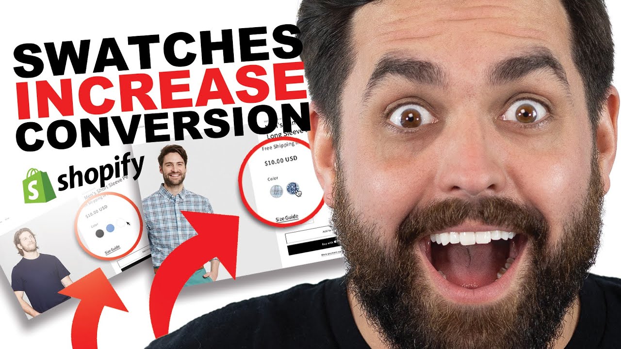 How To Add Color Swatches To Your Shopify Product Page YouTube