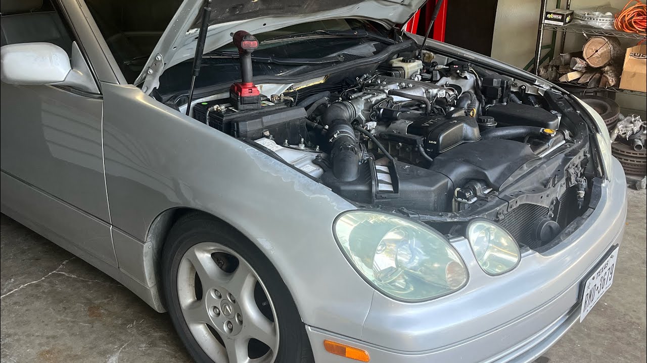 99 Lexus Gs300 back up and running after repairs 👨‍🔧 part two video ...