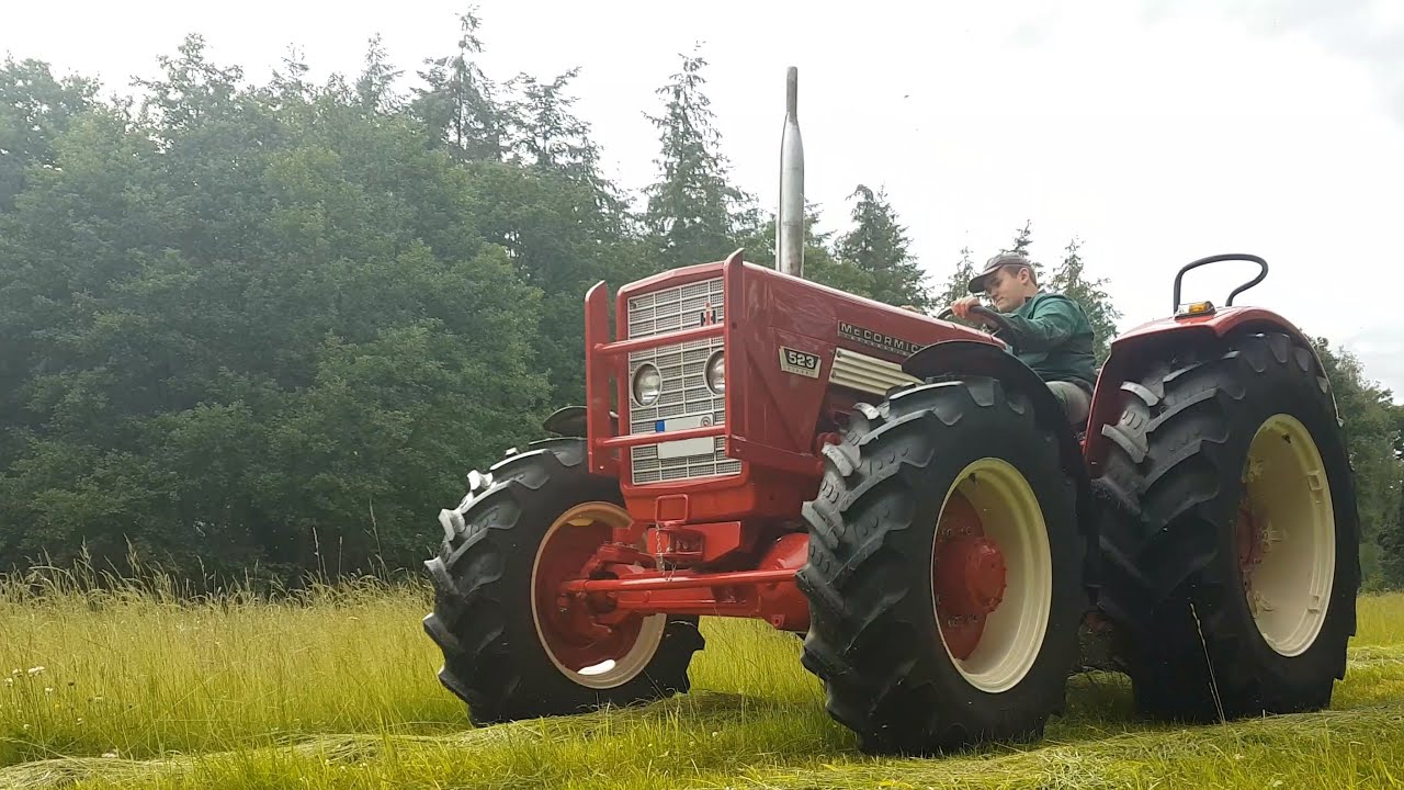 IHC 523 AS beim ersten Schnitt [Sound] - YouTube