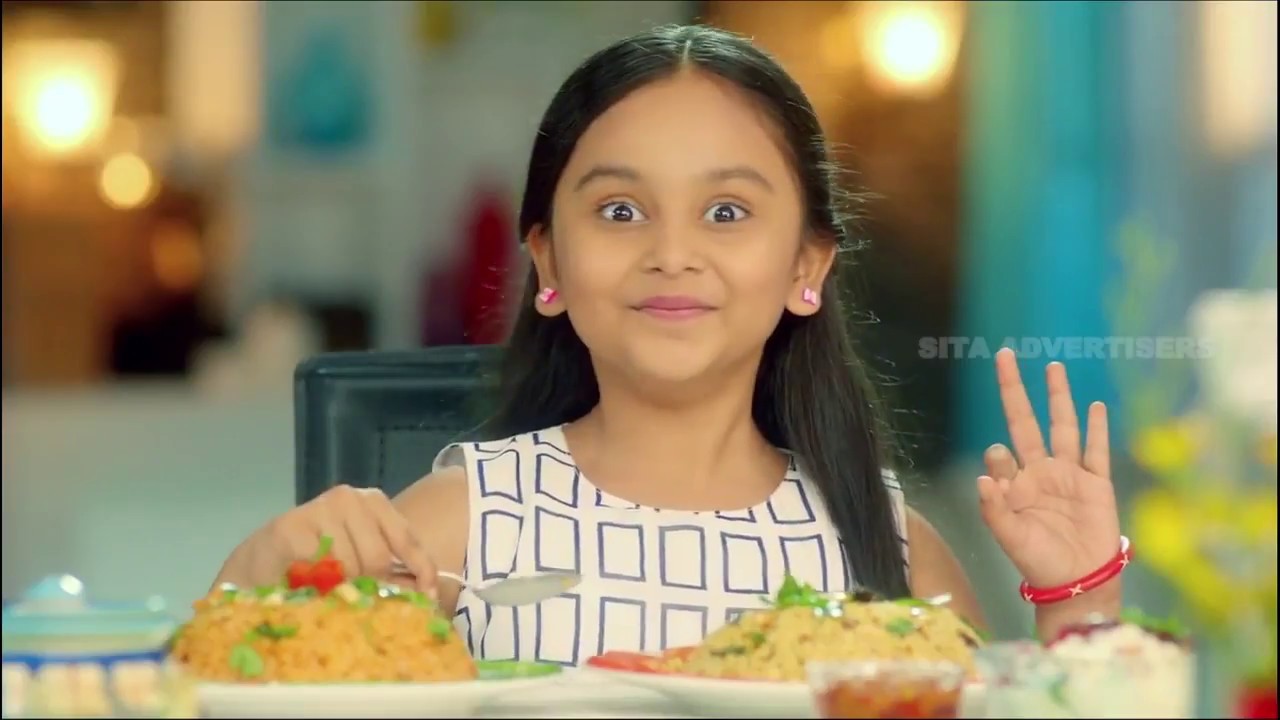 Alya Manasa in Appachi Rice TVC - YouTube