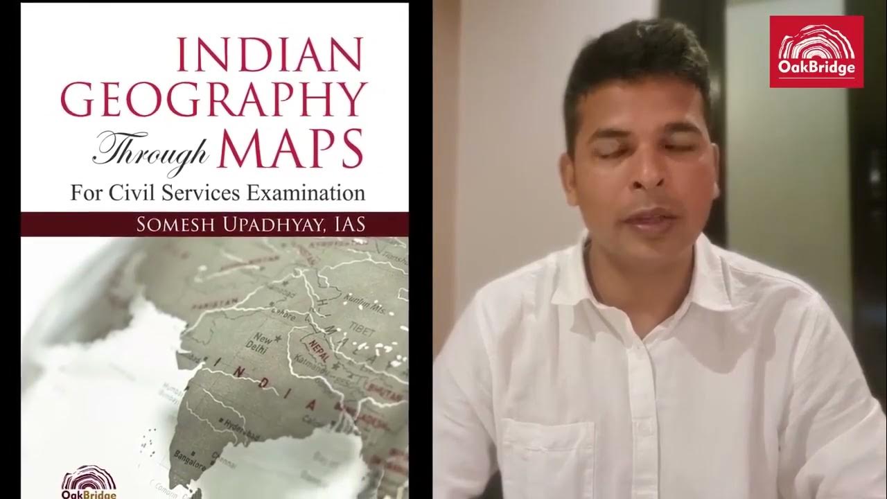 Book Review by Author Somesh Upadhyay Sir Geography through MAP - YouTube
