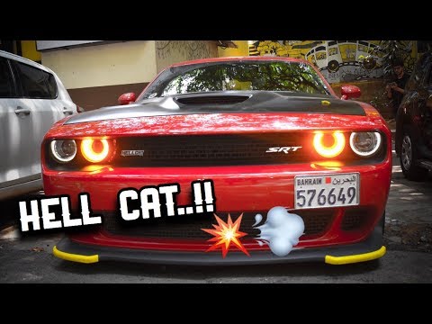 Dodge SRT HELLCAT making noise in the streets of Bangalore | supercars in India |