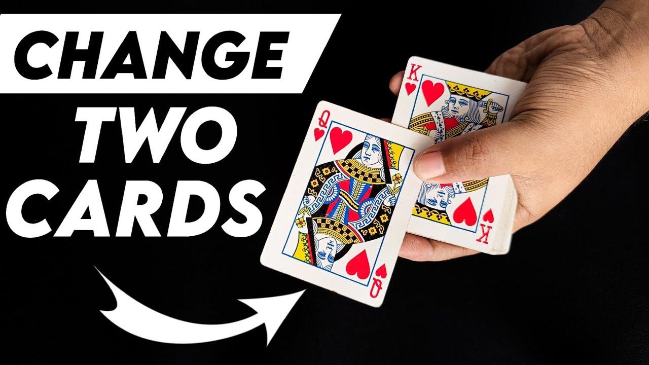 LEARN THIS VISUAL TWO CARD COLOR CHANGE MAGIC TO SHOCK ANYONE! - YouTube