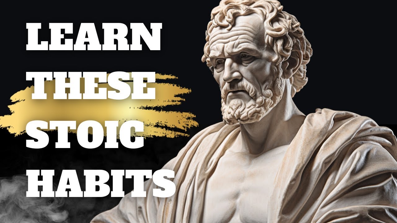 HOW TO BUILD A STRONG STOIC DAILY HABITS | Be Intentional | Motivation ...