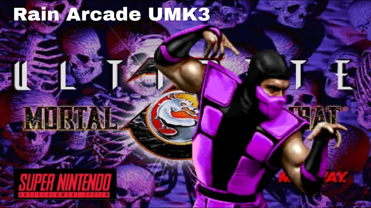 Rain - Arcade - Torre Master - UMK3 ( SNES ) - YouTube