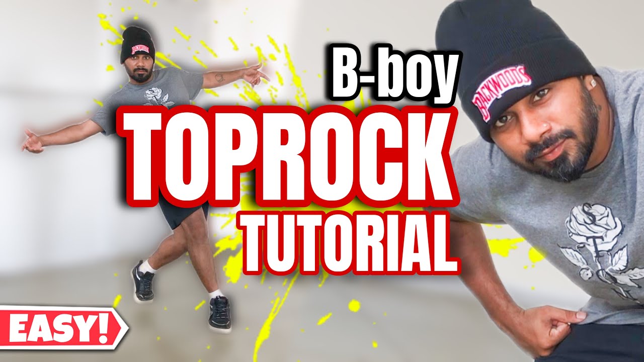 EASY TOPROCK TUTORIAL | HOW TO B-BOY DANCE TOPROCK? - YouTube