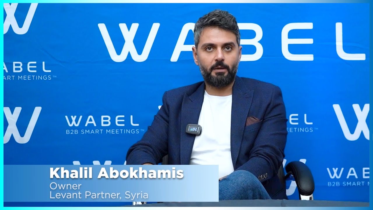 Khalil AbuKhamis Owner of LEVANT PARTNER Syria, Shares His Success Story with Wabel - YouTube