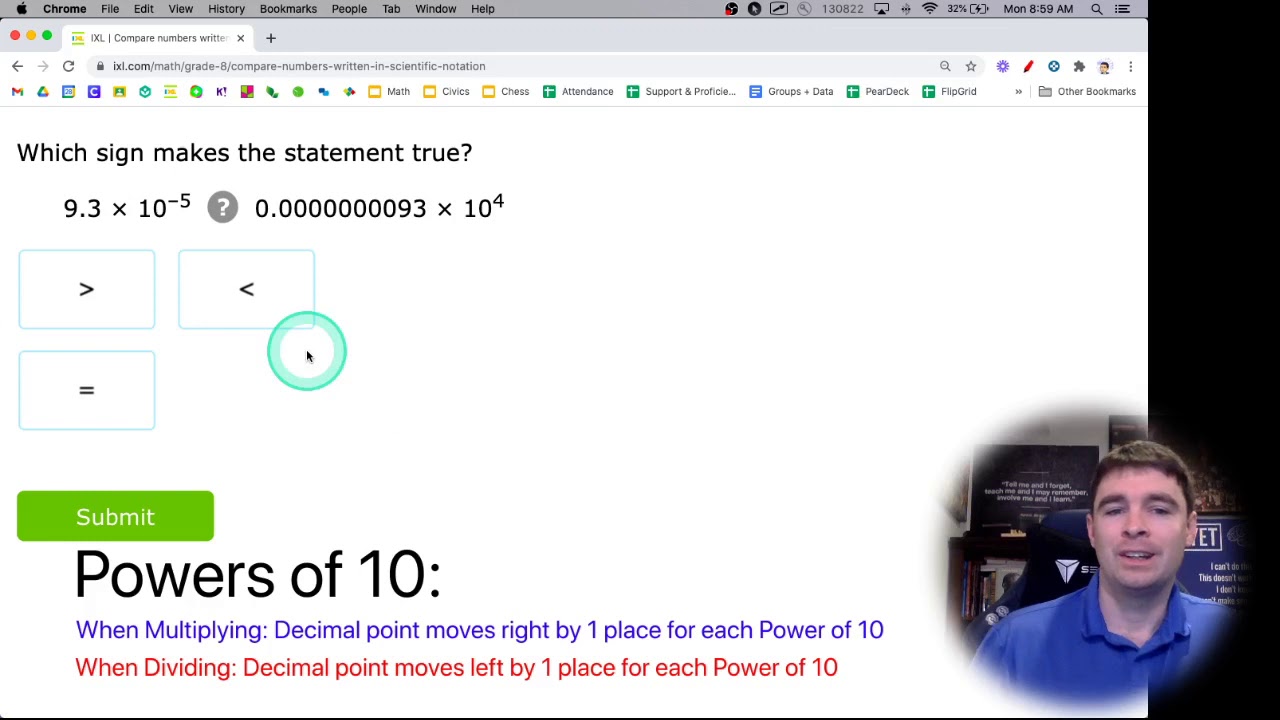 G 2 Compare Numbers Written In Scientific Notation IXL 8th Math G 2 Compare Numbers Written In Scientific Notation IXL 8th Math