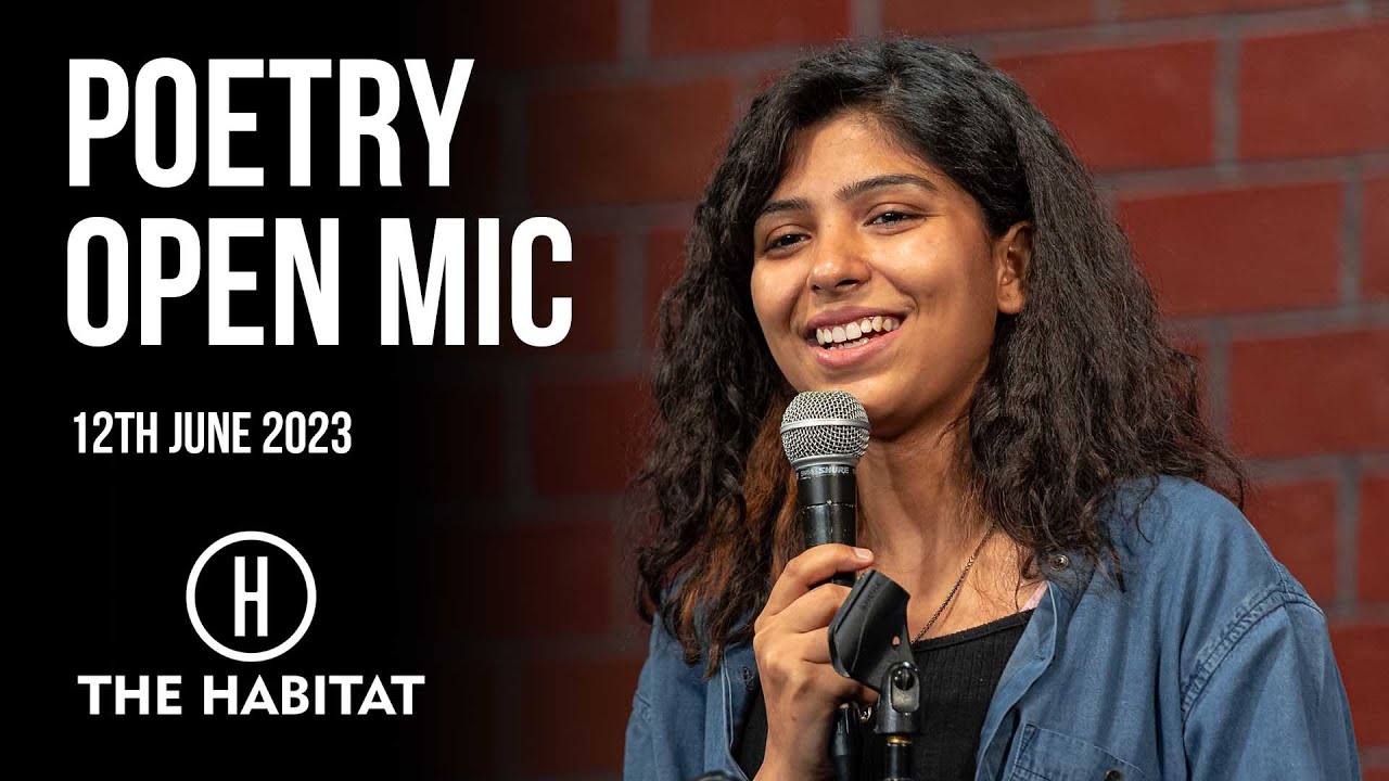 Live Poetry Open Mic at The Habitat 12th June 2023 - YouTube